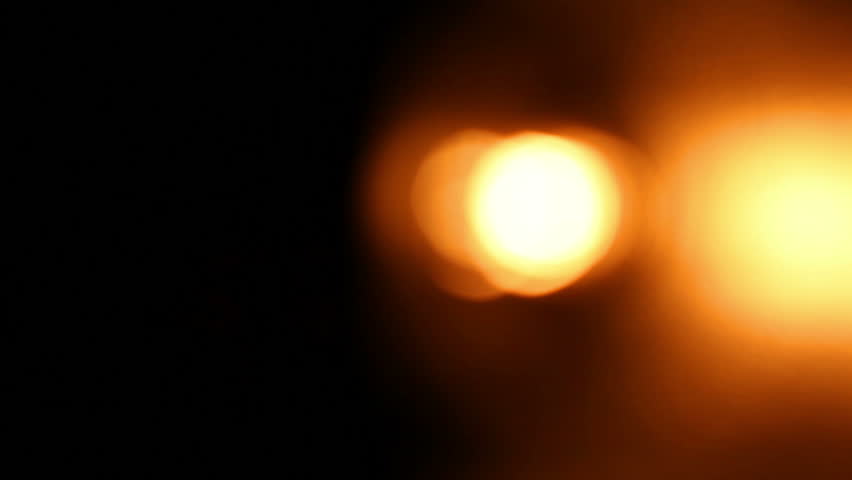 Orange Lens Flare