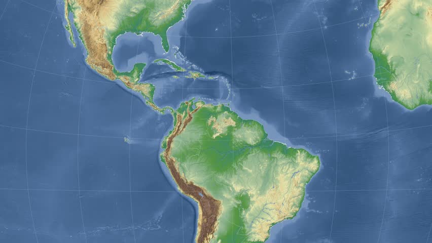 Venezuela Map Stock Footage Video - Shutterstock