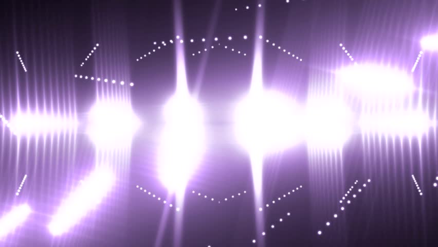 Concert Lights - Spotlights Light Rises On The Big Stage. Light Effects ...