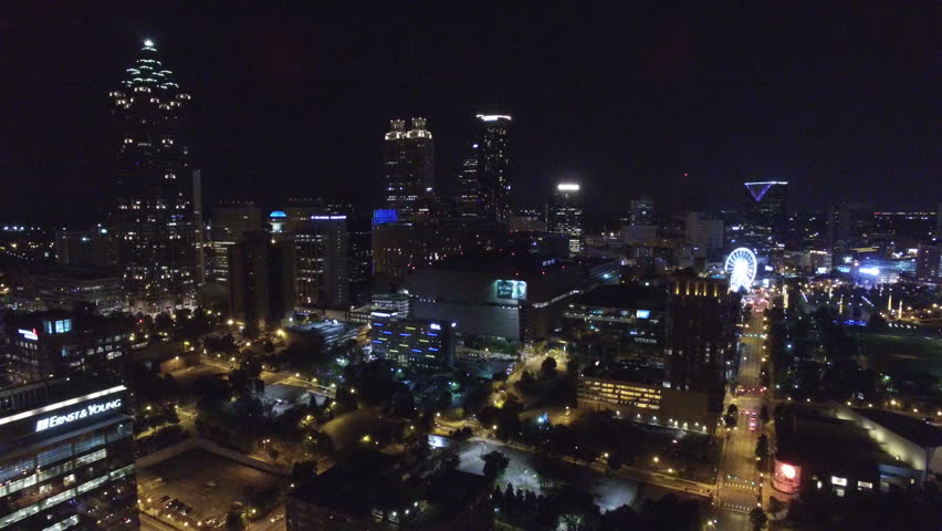 Georgia City At Night