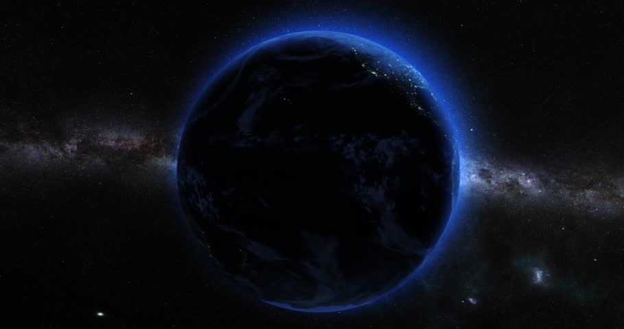 Space Dust Passing The Dark Side Of Earth Stock Footage Video 3209938 ...