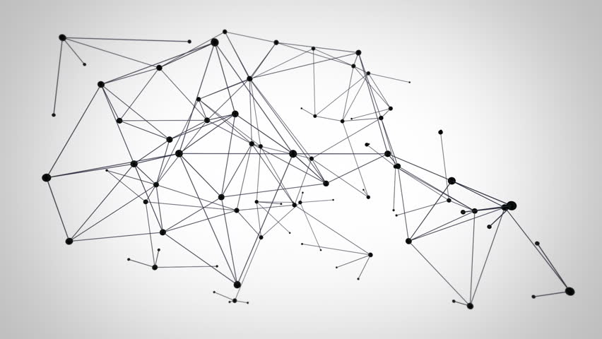 Technology Network Loop Background Stock Footage Video 4865030 ...