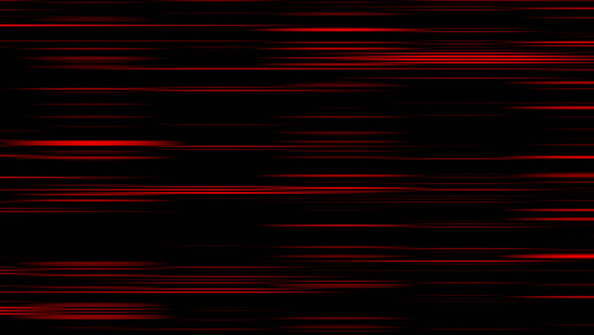 Looping Animation Of Red And Black Horizontal Lines Oscillating. Stock ...