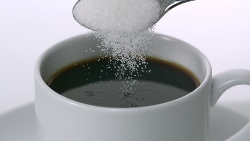 Spoonful Of Sugar In Coffee Stock Footage Video 1136776 - Shutterstock