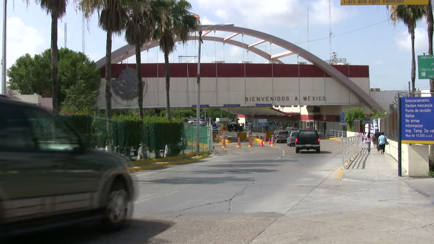 Video Of Border Station USA And Mexico. Brownsville TX And Matamoros ...