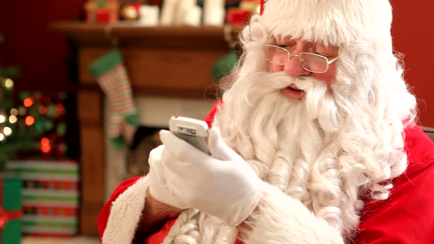 Santa Claus Shopping Online Stock Footage Video 4562063 - Shutterstock