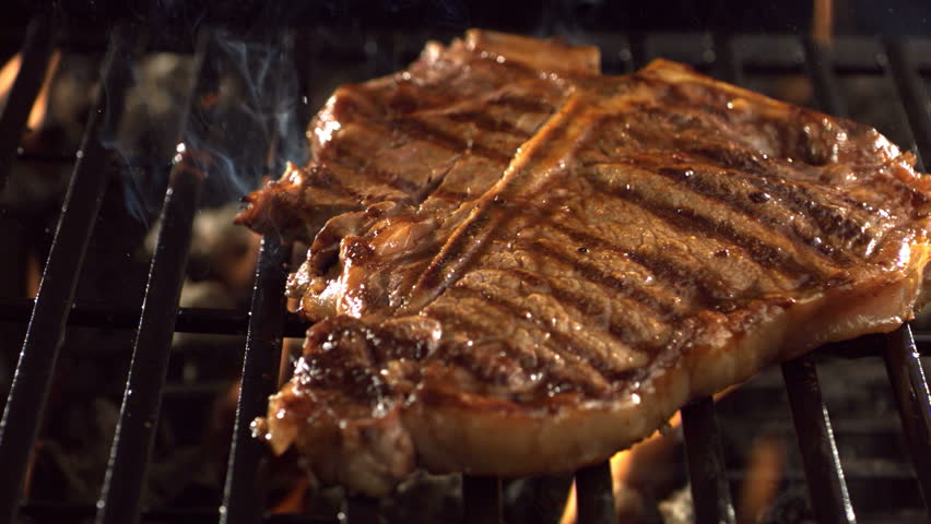 Barbecue Sauce On T-bone Steak Stock Footage Video 4556750 - Shutterstock