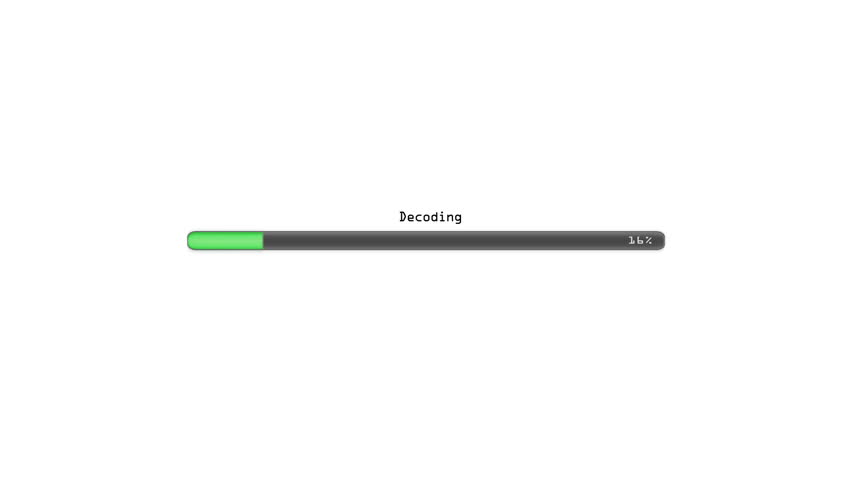 Loading Bar Animation On Black Screen Stock Footage Video 5428349 ...