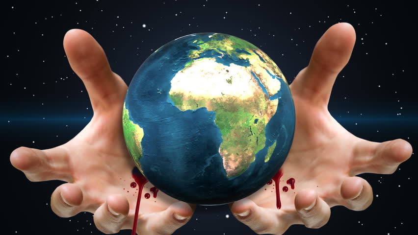 Jesus Hand Save The World Stock Footage Video 5016812 - Shutterstock