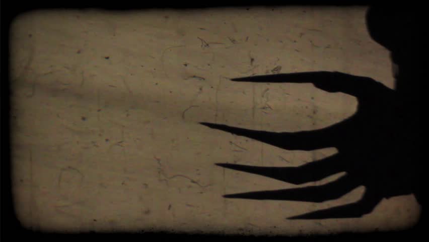 Spooky Shadows On The Wall. Nr.3. Stock Footage Video 5165813 ...