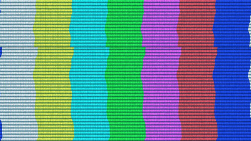 4K (4096x2304) Static Tv Color Bar Test Pattern Stock Footage Video ...