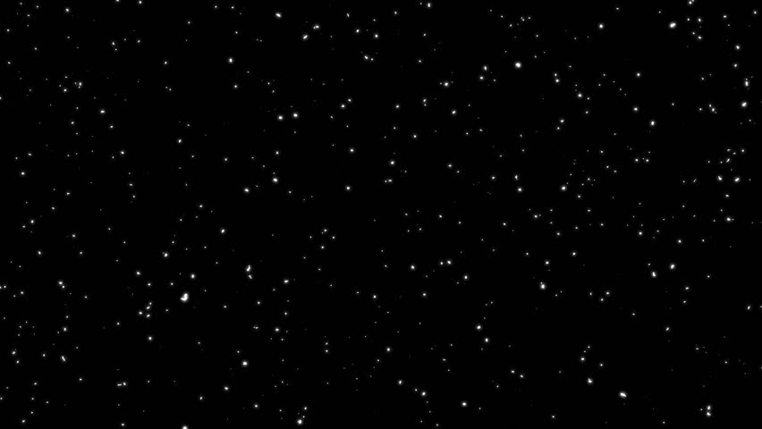 Twinkling Rotating Stars Abstract Background, Monochromatic Realistic ...