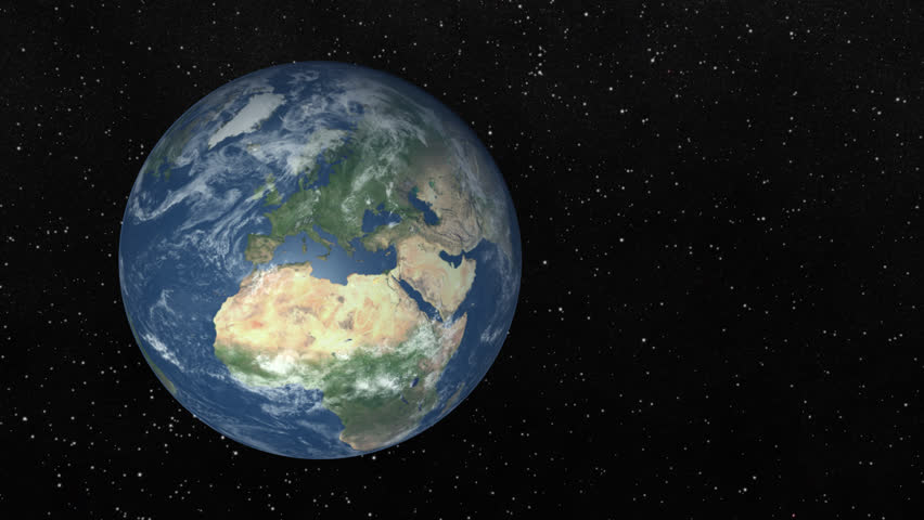 A Visual Simulation Of The Wobble The Earth Experiences On It's Axis ...